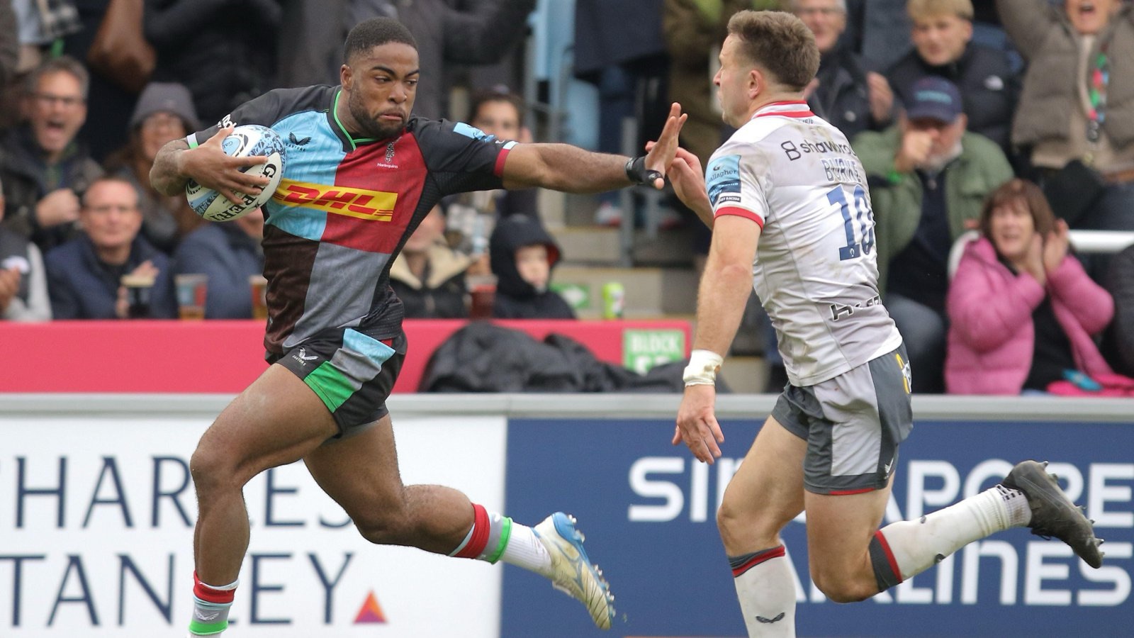 Turning displeasure into pleasure. Quins v Saracens | Double Dummy Scissors